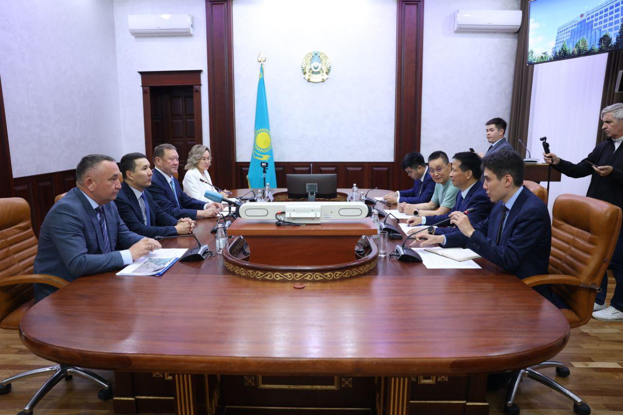 Қостанай облысында East Hope Group директорлар кеңесінің төрағасы Лю ...